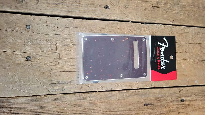 Fender Stratocaster backplate 4 ply tortoise | Reverb Australia