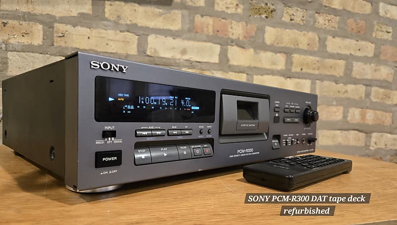 Sony PCM-R300 professional DATdeck w/remot efully functional- | Reverb