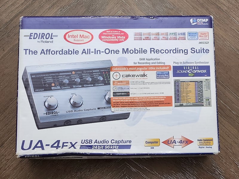 Edirol (Roland) UA-4FX USB Audio Interface - Ships Same Day! | Reverb