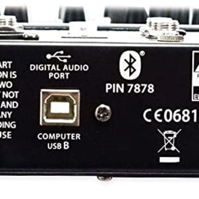 Peavey PV 10 BT 10 Channel Compact Mixing Mixer Console with | Reverb