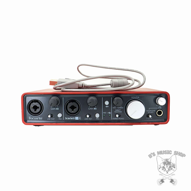 Used Focusrite Scarlett 2i4 Gen 2 | Reverb