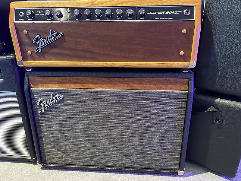 Fender Super Sonic 60 Head and Custom 1X12 Cabinet | Reverb