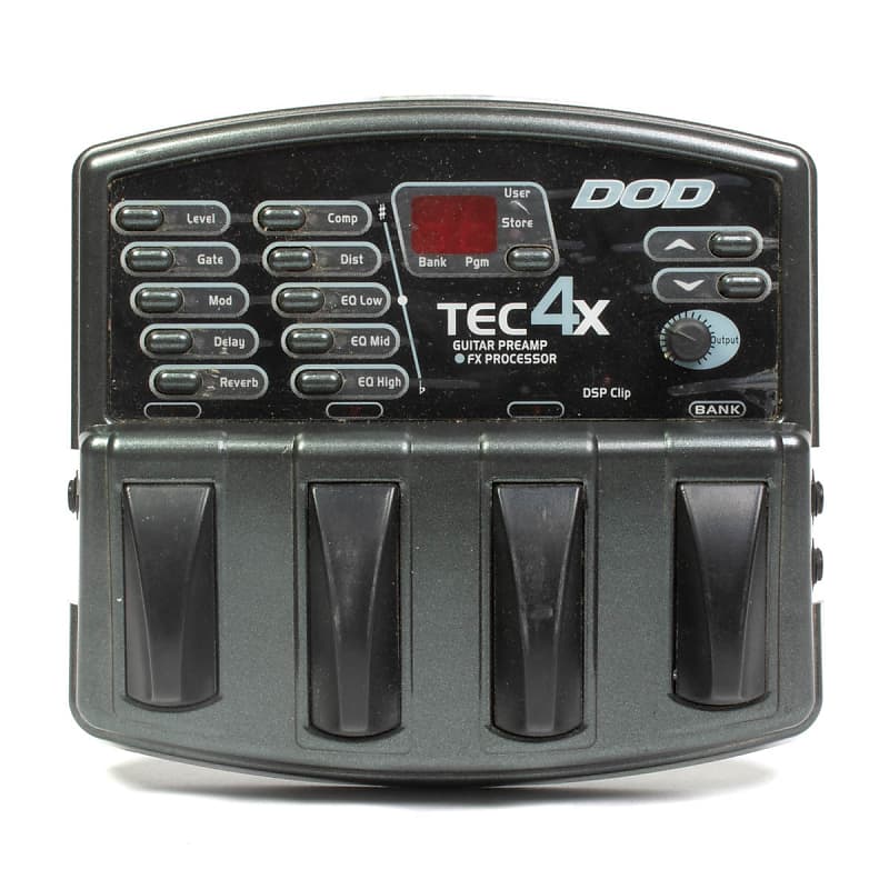 DOD Tec Series TEC 4X Guitar Multi-FX Pedal x6349 (USED) | Reverb