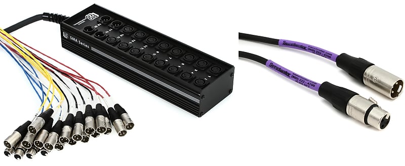 Pro Co SMA1604FBX-50 SMA Series 16x4 Stage Snake with XLR | Reverb