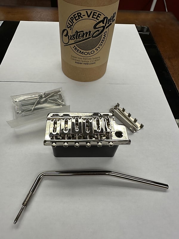 Super-Vee Blade Runner Tremolo system 6 screw mount 2023 - | Reverb