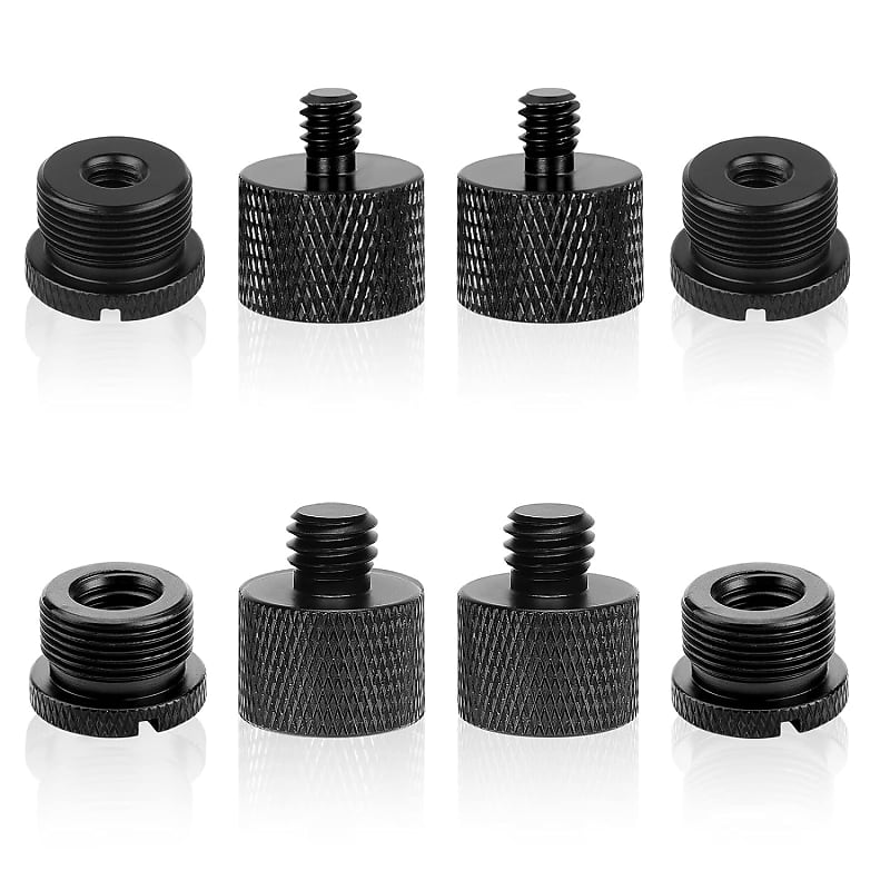 8Pcs Mic Thread Adapter, Mic Stand Adapter For Camera Screw | Reverb