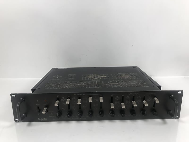 Technics SH-9010 Stereo Universal Frequency Equalizer | Reverb