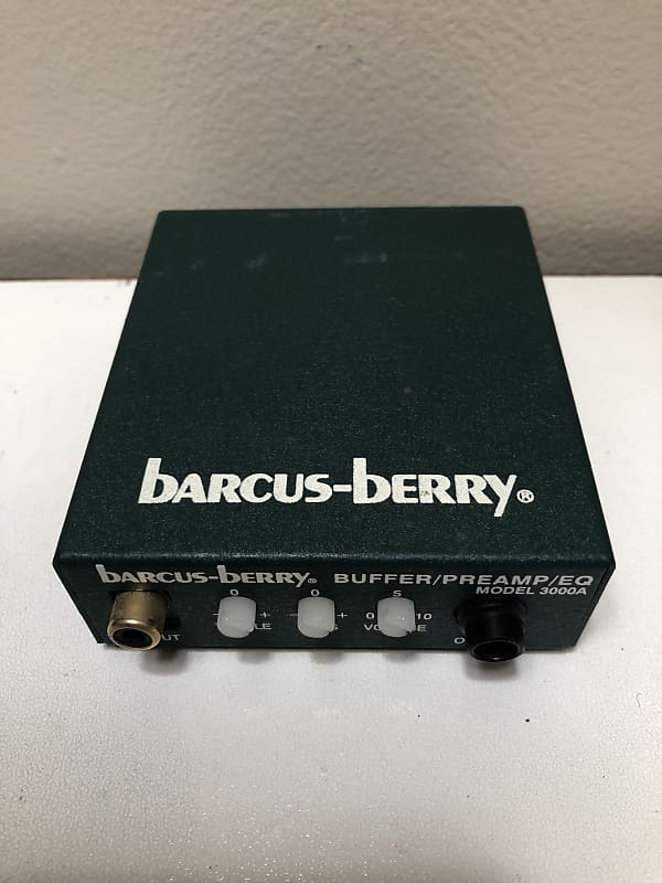 Barcus-Berry Buffer/Preamp/EQ Model 3000A | Reverb