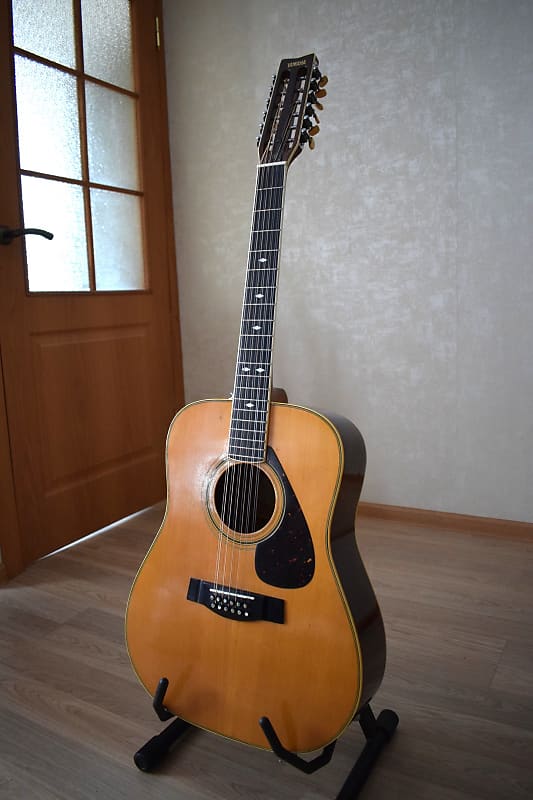 Yamaha L12-5 12-string electric- acoustic guitar (Japan) | Reverb