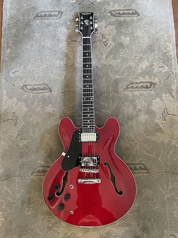 Musoo Left-handed ES-335 copy 2022 - Red | Reverb
