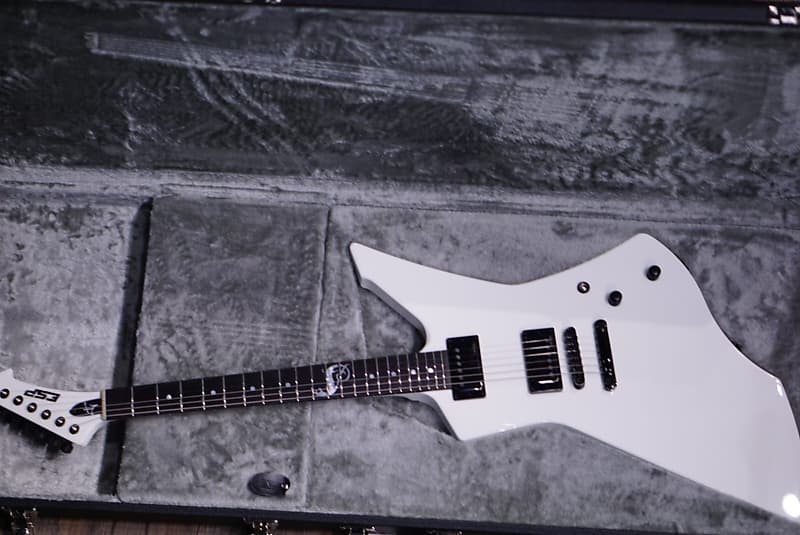 ESP Snakebyte James Hetfield Signature 2023 - Snow White | Reverb