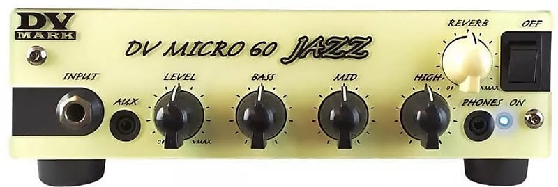DV MARK Micro 60 Jazz / Ultra Portable 60W Head | Reverb