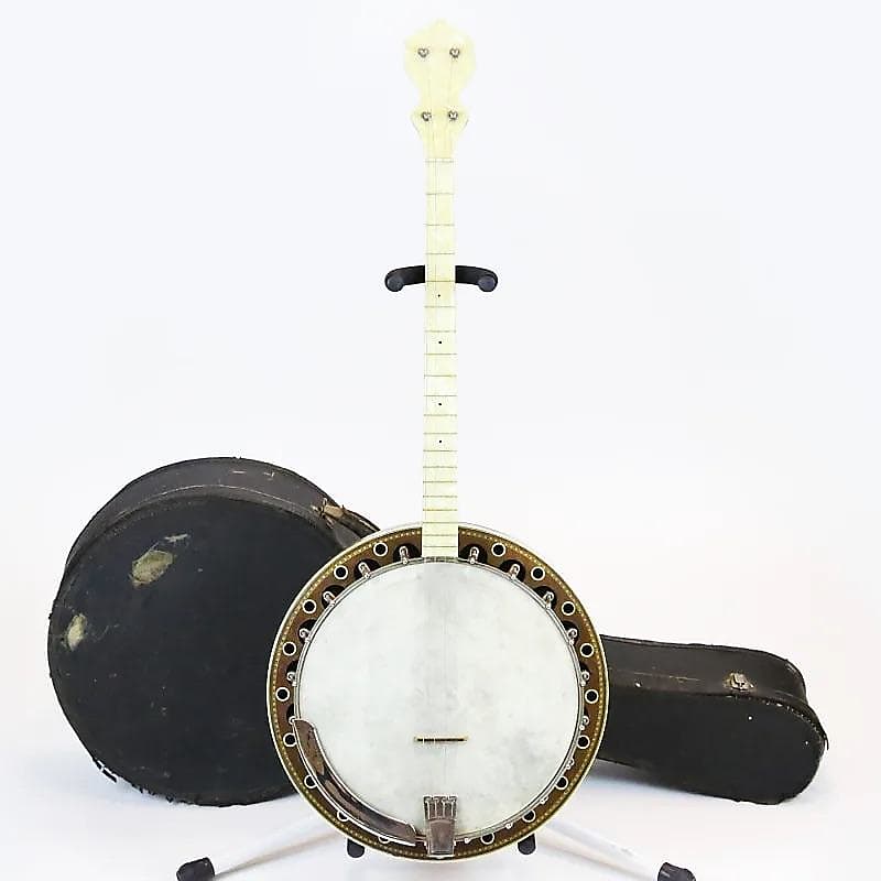 1930 Harmony Supertone for Sears 4-String Acoustic Tenor | Reverb UK