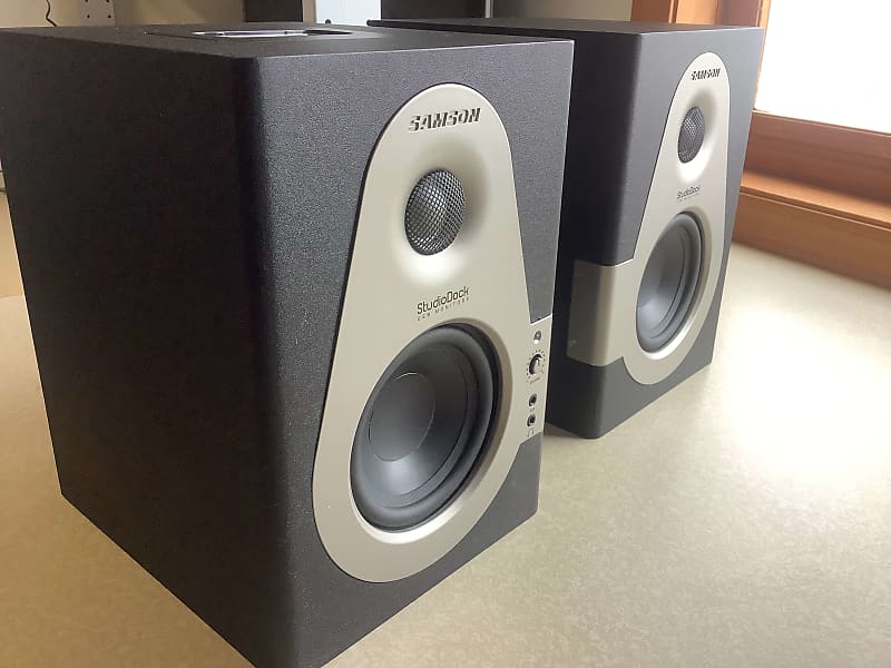 Samson StudioDock 4i Active USB Monitors black | Reverb
