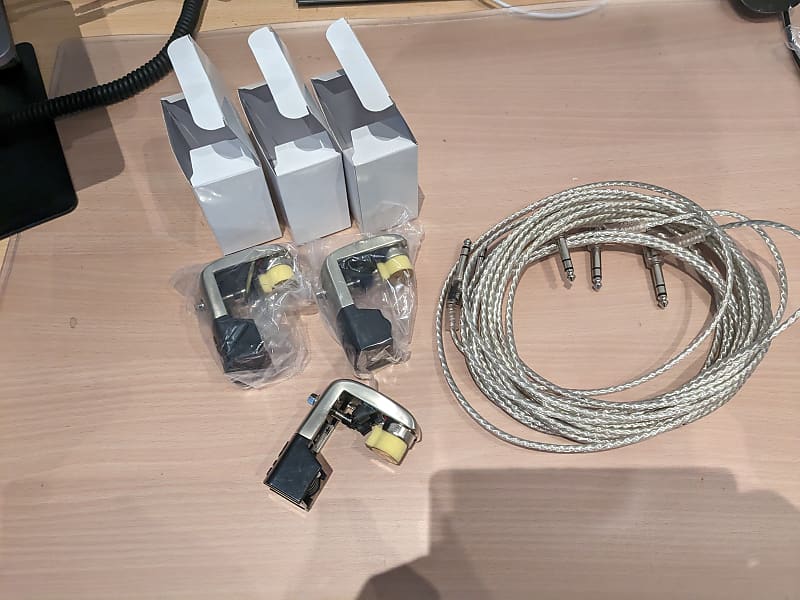 2Box TrigIt Acoustic Dual Trigger Set + 3m Cables 2023 | Reverb Canada