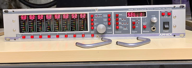 Aphex Model 1788 8-Channel Microphone Preamp / Converter. | Reverb