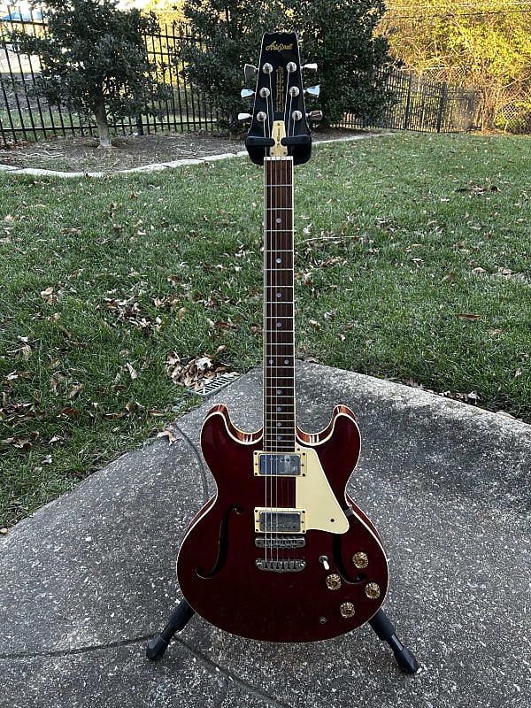 1982 Aria Pro II TA-60 TR - Transparent Red w/HSC | Reverb