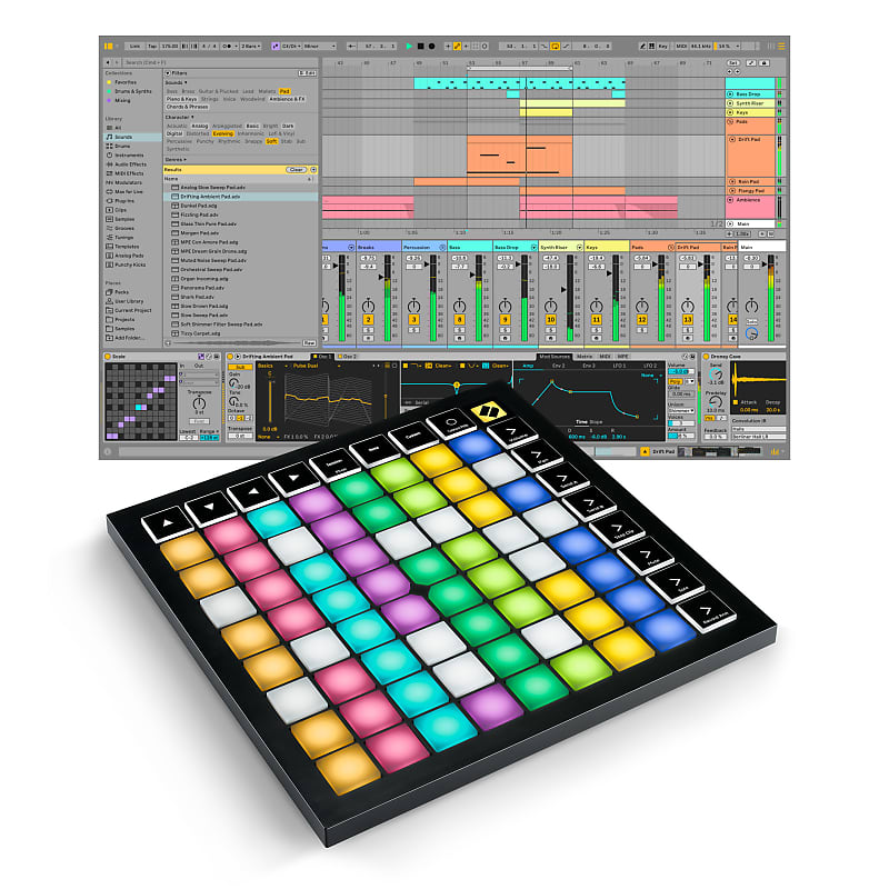 Ableton Live 12 Standard with Novation Launchpad X Bundle | Reverb