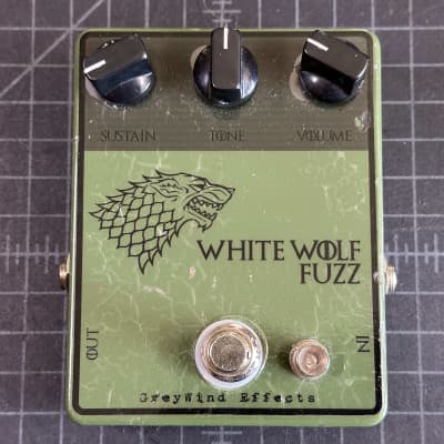 2015 Greywind Effects White Wolf Fuzz hand built | Reverb
