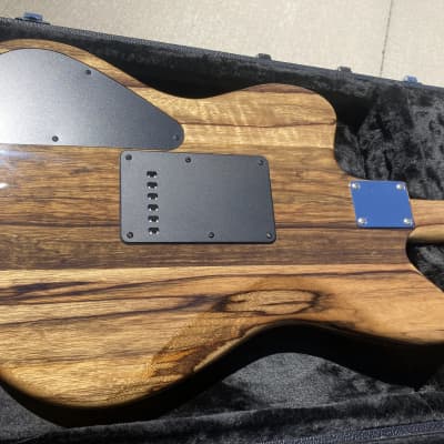 Warmoth Jazzmaster 2021 - Natural BLACK LIMBA, EXCELLENT ! | Reverb