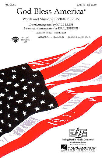 God Bless America® Discovery Choral ShowTrax CD | Reverb