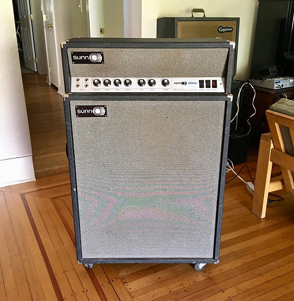 O)) Sunn Solarus guitar combo amplifier 1969 | Reverb Australia