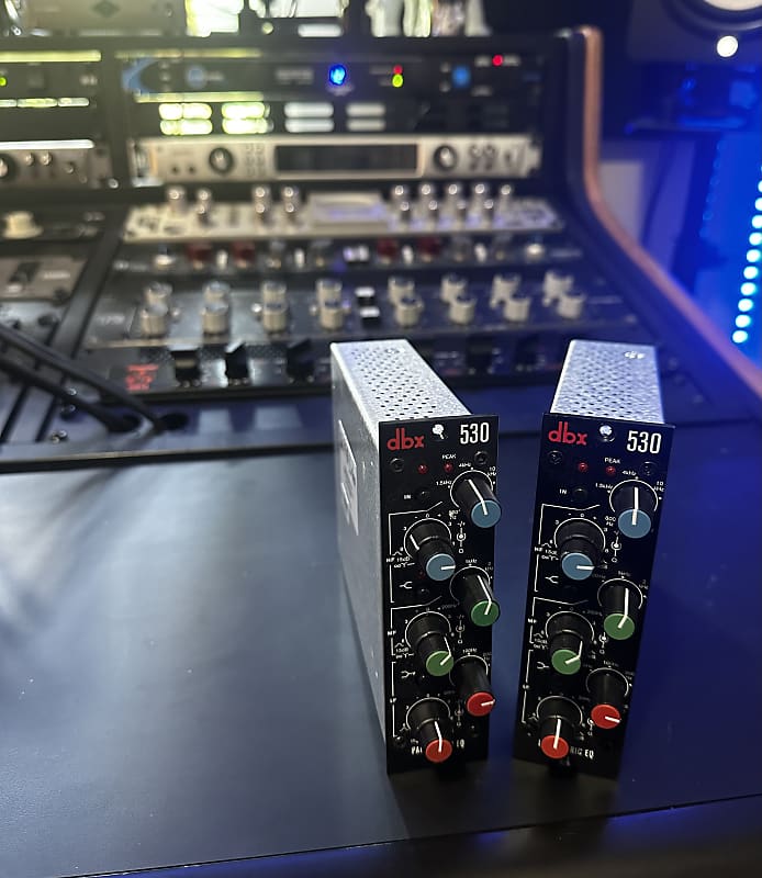 dbx 530 500 Series Parametric EQ Module 2010s - Black | Reverb