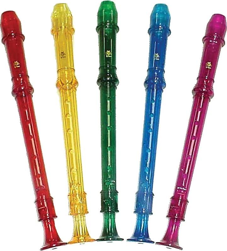 Candy Apple Red Recorder W\Swab | Reverb