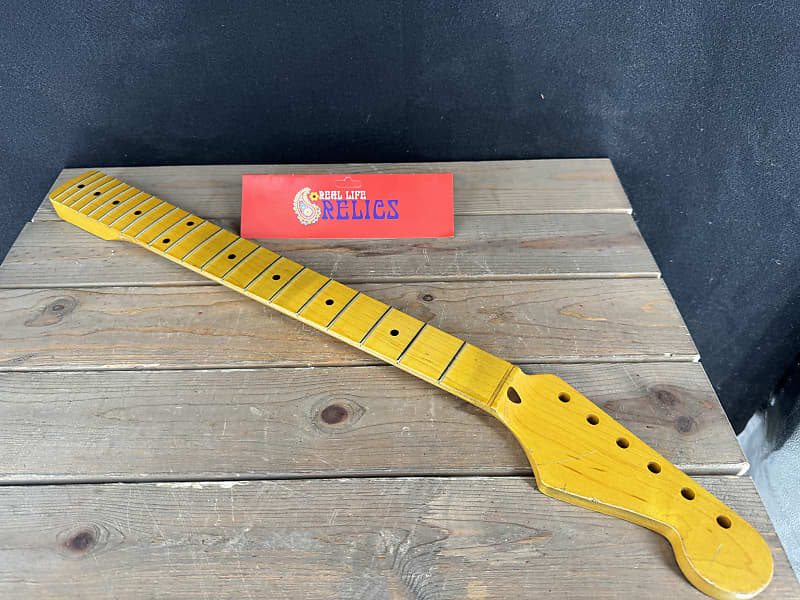 Real Life Relics Custom Class Nitro Maple/Maple Strat® | Reverb