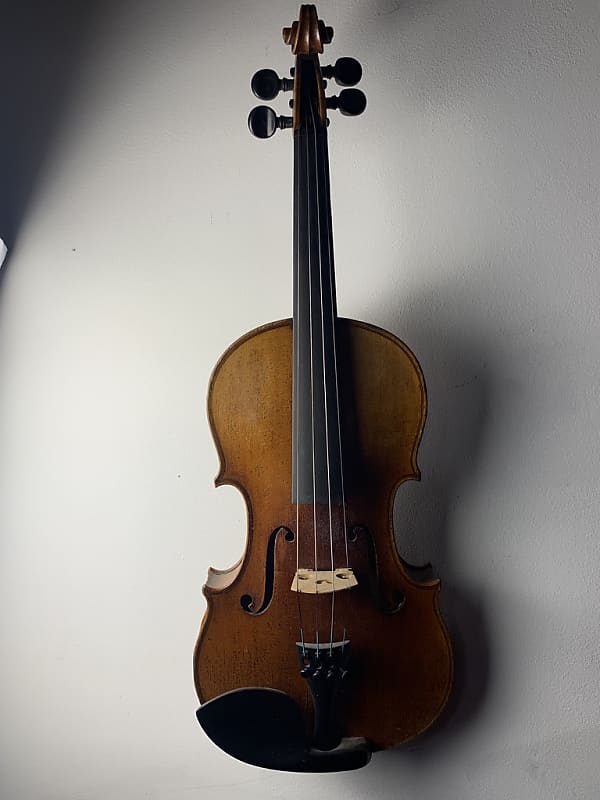 Louis Lowendall 4/4 violin 1901 - red brown | Reverb