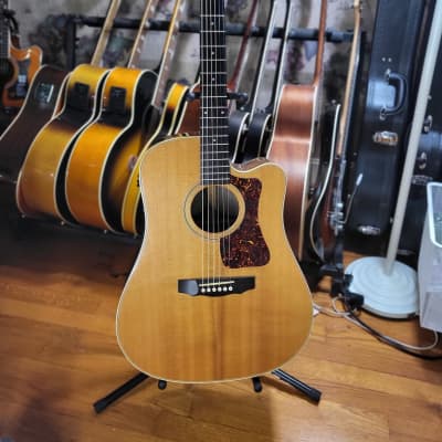 Guild CV-2C acoustic electric guitar 1996 natural | Reverb