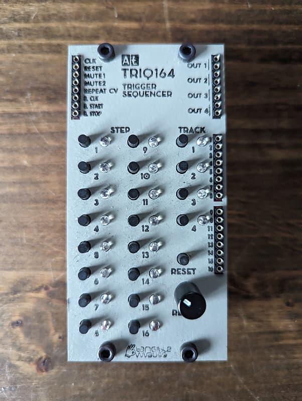 Tangible Waves TRIQ164 Trigger Sequencer 2023 - Grey | Reverb UK