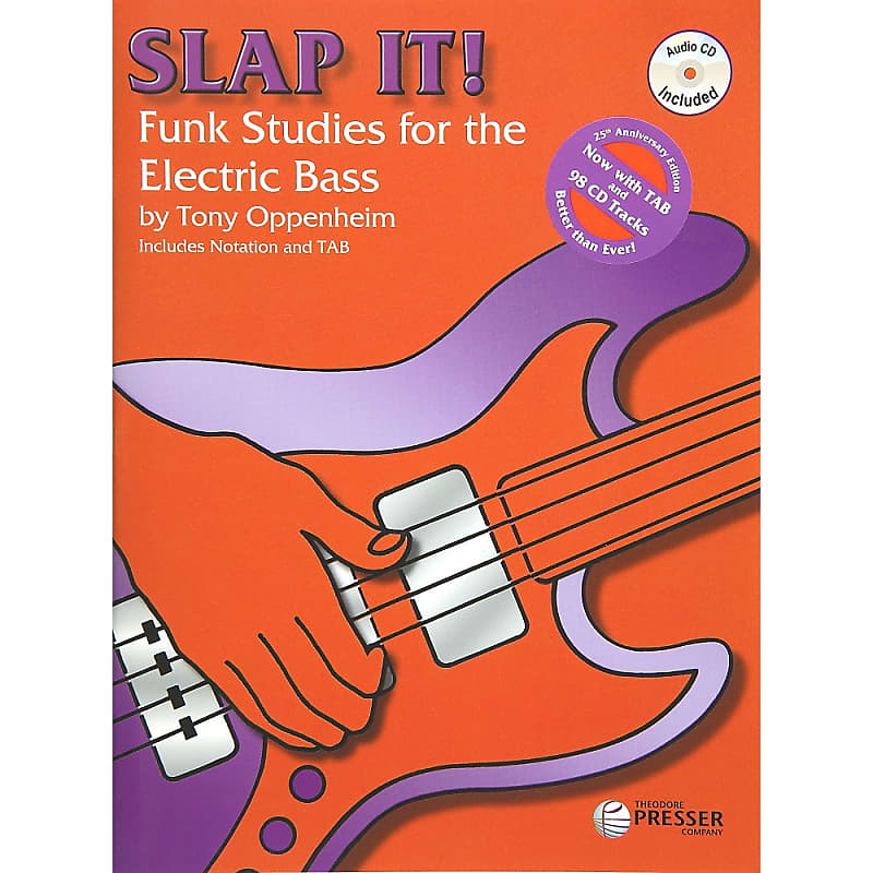 Theodore Presser Slap It! Funk Studies for the Electric Bass | Reverb