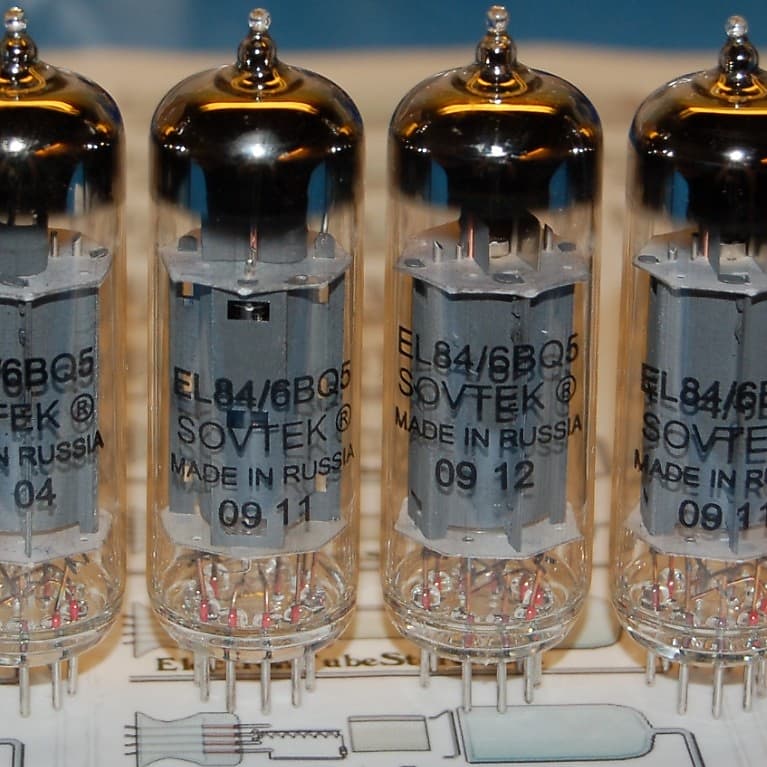 Sovtek El84 Matched Quad. | Reverb