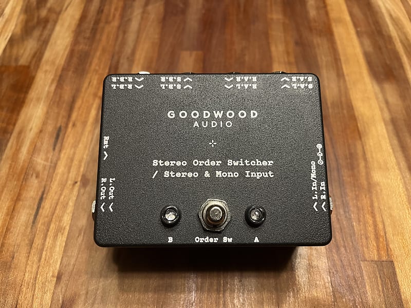 Goodwood Audio Custom Stereo Order Switcher | Reverb