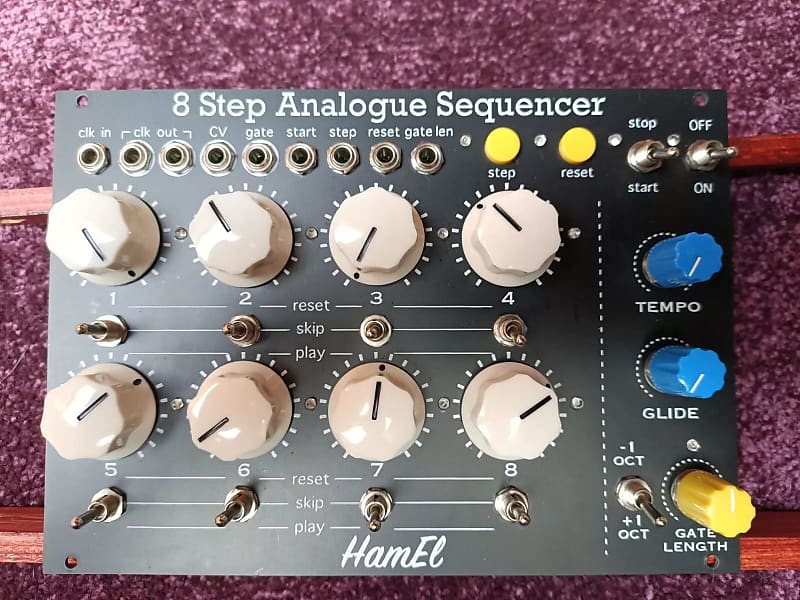 Hampshire Electronics 8 Step Analogue Sequencer 2020 - Black | Reverb