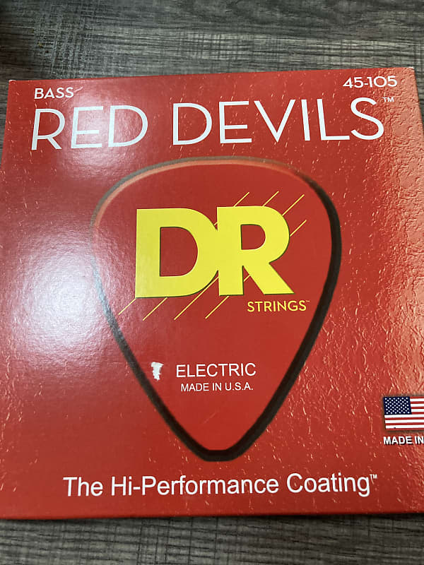 DR Red devil RDB-45 red devil bass guitar strings 2024 - | Reverb