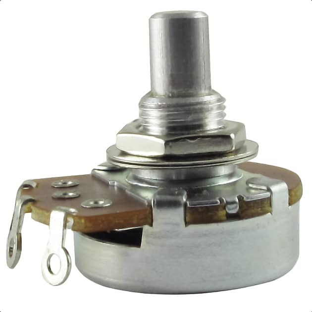 Alpha 1Meg Audio Taper Solid Shaft Guitar & Amp Pot | Reverb