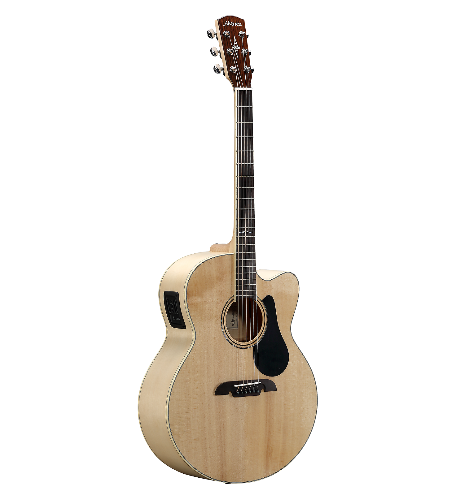 Alvarez AJ80CE Jumbo Cutaway with Electronics Natural | Reverb