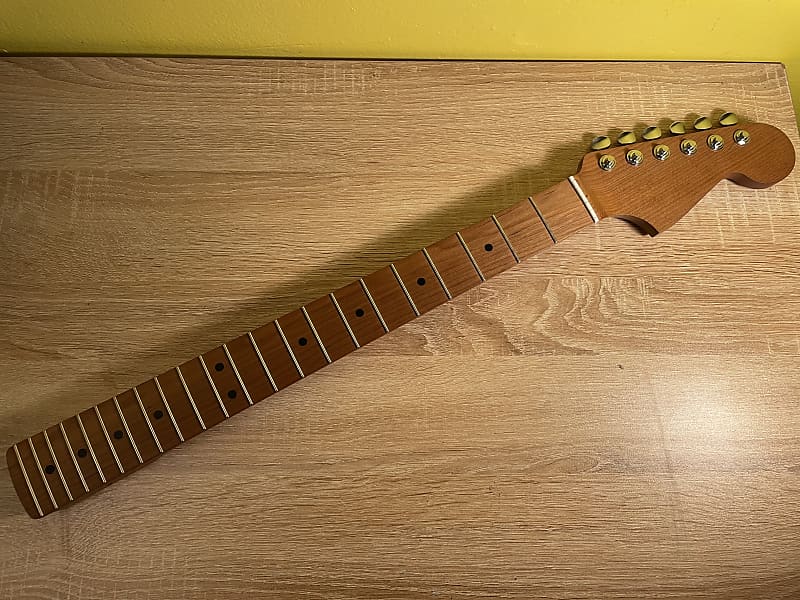 Warmoth Jazzmaster neck roasted maple | Reverb