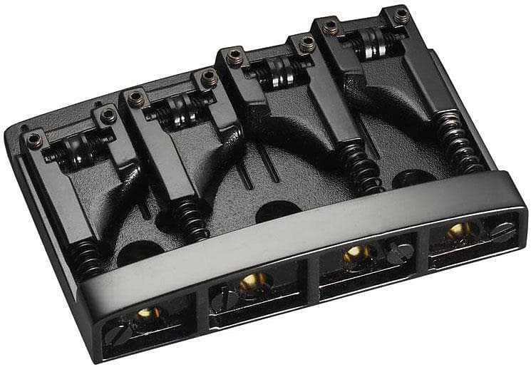Schaller Bass Bridge 3D-4 BC Black, top load 4 String Bass | Reverb