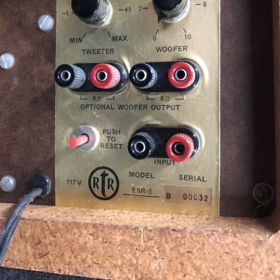 RtR ESR-6 Electrostatic Speaker Pair 1973 | Reverb