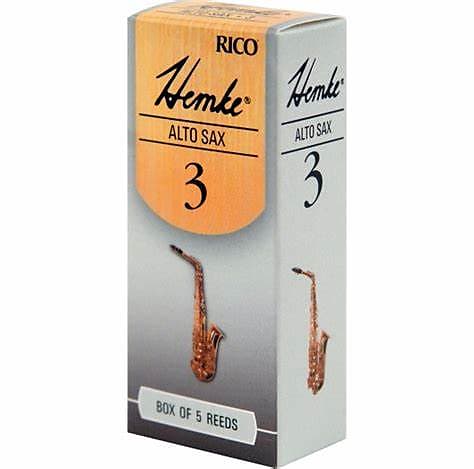 Rico Frederick Hemke Alto Saxophone Reeds Strength 3 Box of 5 | Reverb