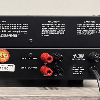 SAE 3100 Power Amplifier | Reverb