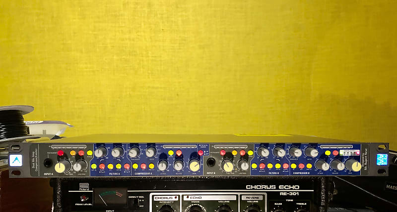 AMEK DMCL dual mic pre/compressor/limiter with AD output | Reverb