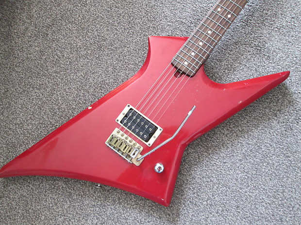 Westone Raider I 1983 red/grey | Reverb