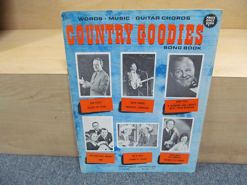 Country Goodies Song Book - Red Foley / Buck Owens / Burl | Reverb