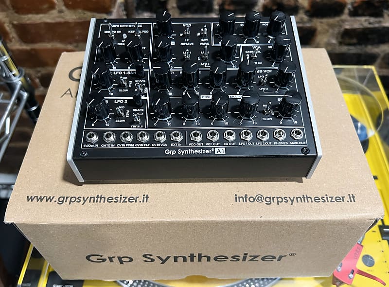 GRP Synthesizer A1 analog desktop synth - OPEN BOX | Reverb