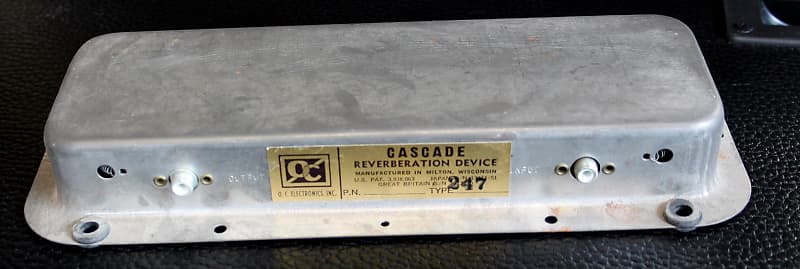 OC Electronics Cascade Reverb Tank Type 247 | Reverb