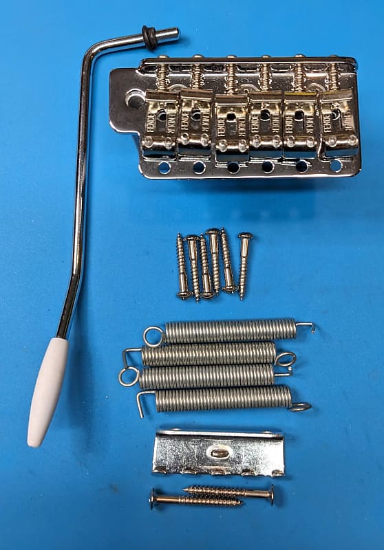 Chrome 6-Screw Synchronized Tremolo System with 10.8mm String | Reverb